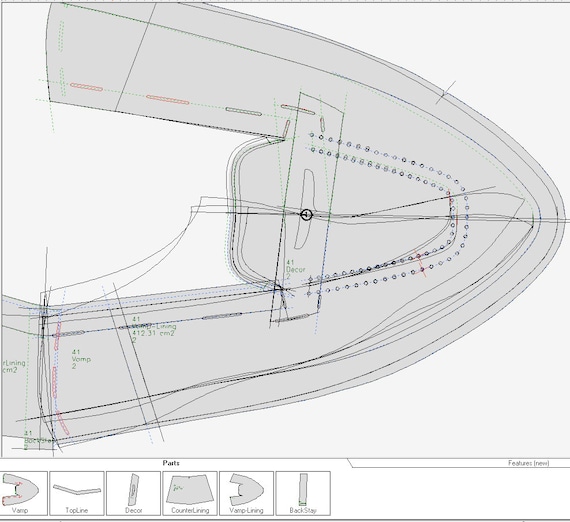 Digital PDF Pattern Loafer Shoes Shoemaking All Sizes | Etsy