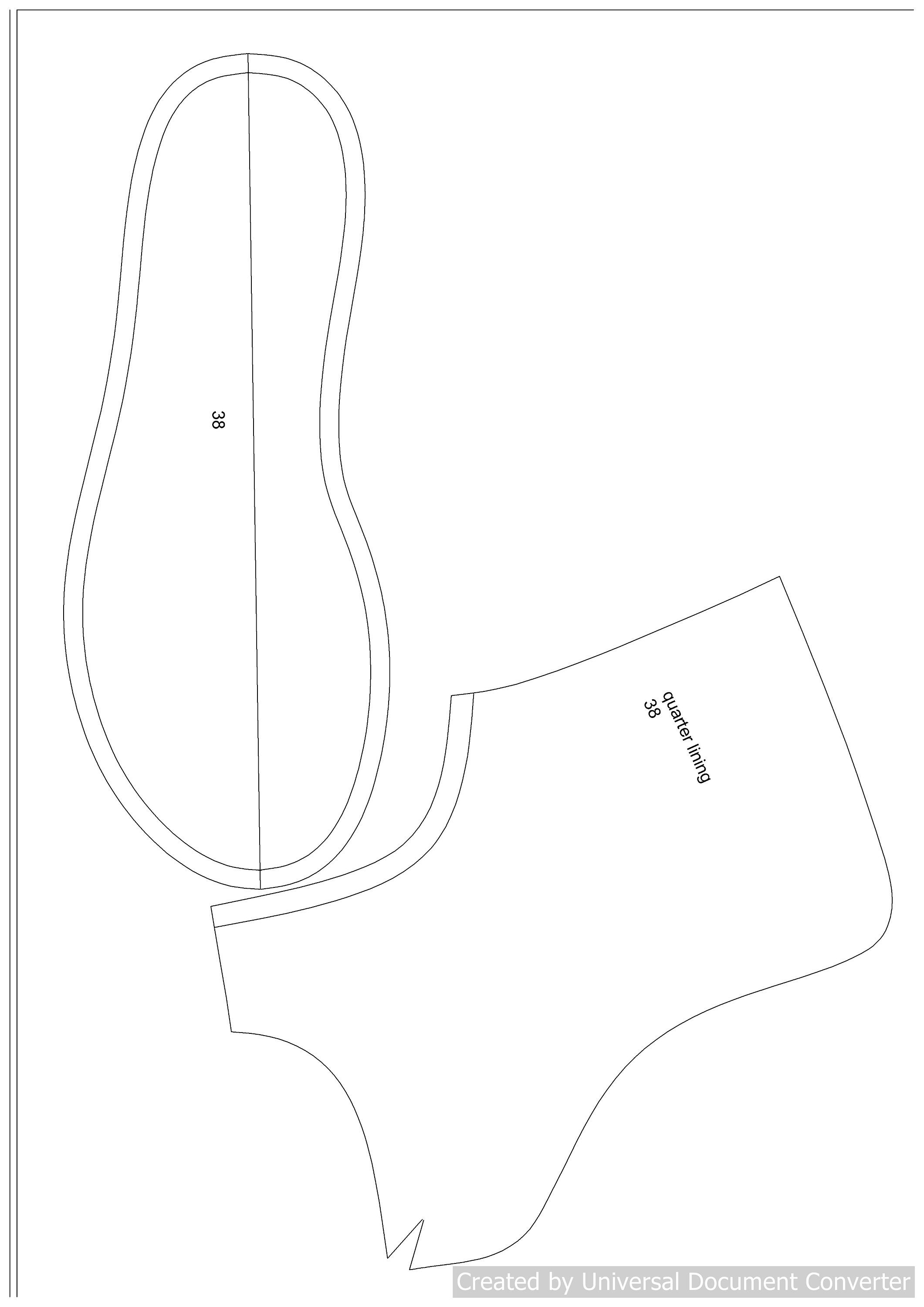 Digital Shoes Patterns Lace up Boots JPG All Sizes Comfortable | Etsy