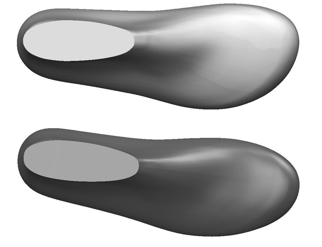 Digital 3d Models Shoe Last Comfort Ergonomic Barefoot Shoes - Etsy