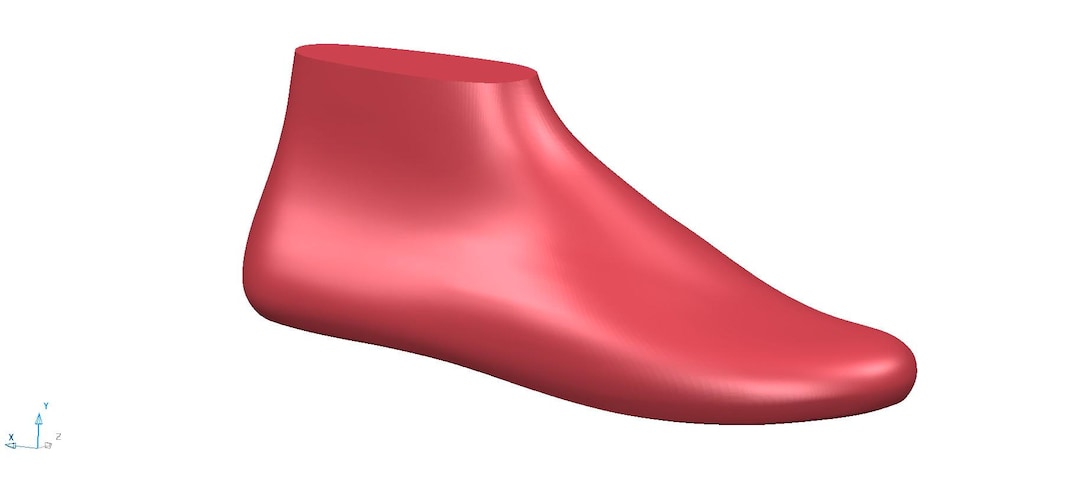 Digital 3d Model Shoe Last Slip-on Sneakers Comfort Shoes - Etsy