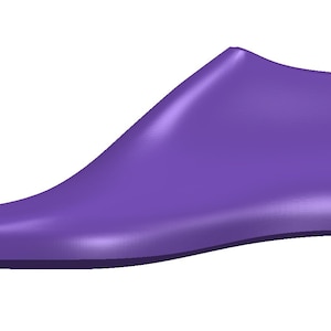 Digital 3d Model Elegant Men Shoe Last STL Derby Oxford Loafer Square ...