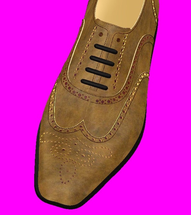 Digital Project Handmade Brogue Oxford Patterns Shoe Last 3d Size 43 - Etsy