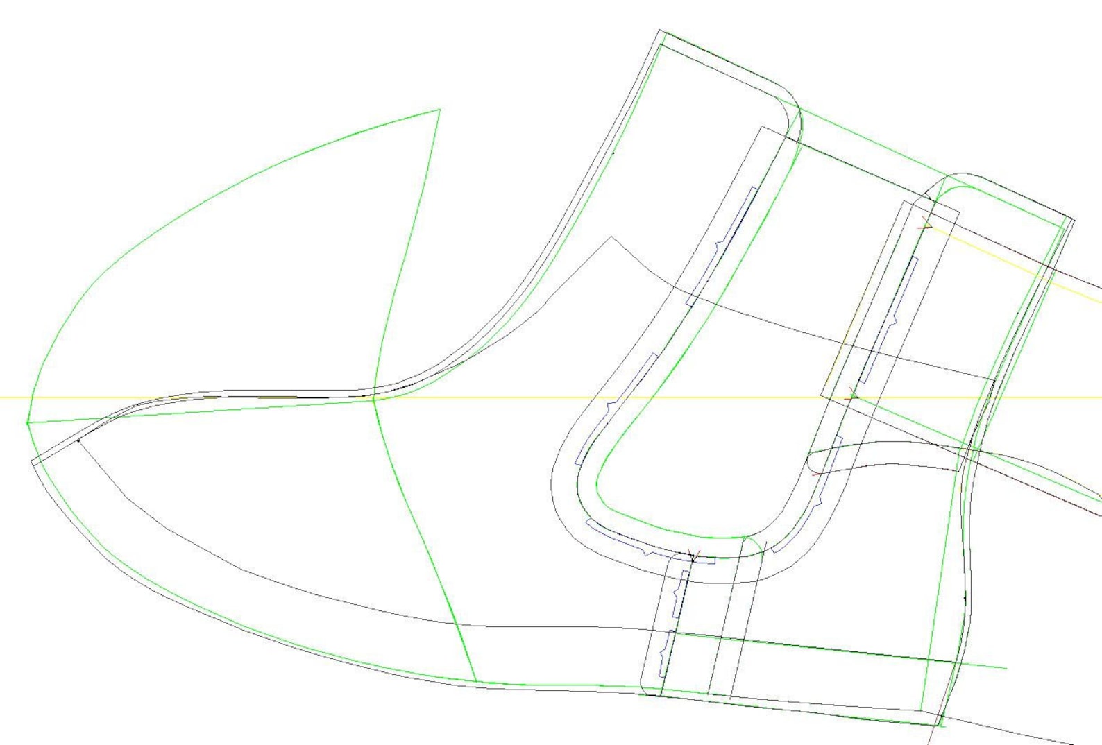 Digital 2d Pattern of the Woman Chelsea Boots Size 37 - Etsy