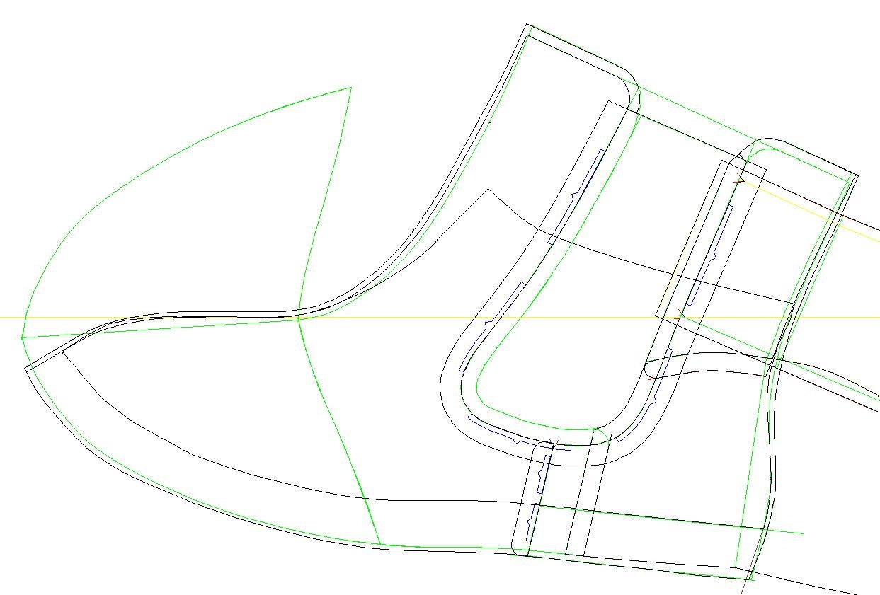 Digital 2d Pattern of the Woman Chelsea Boots Size 37 - Etsy