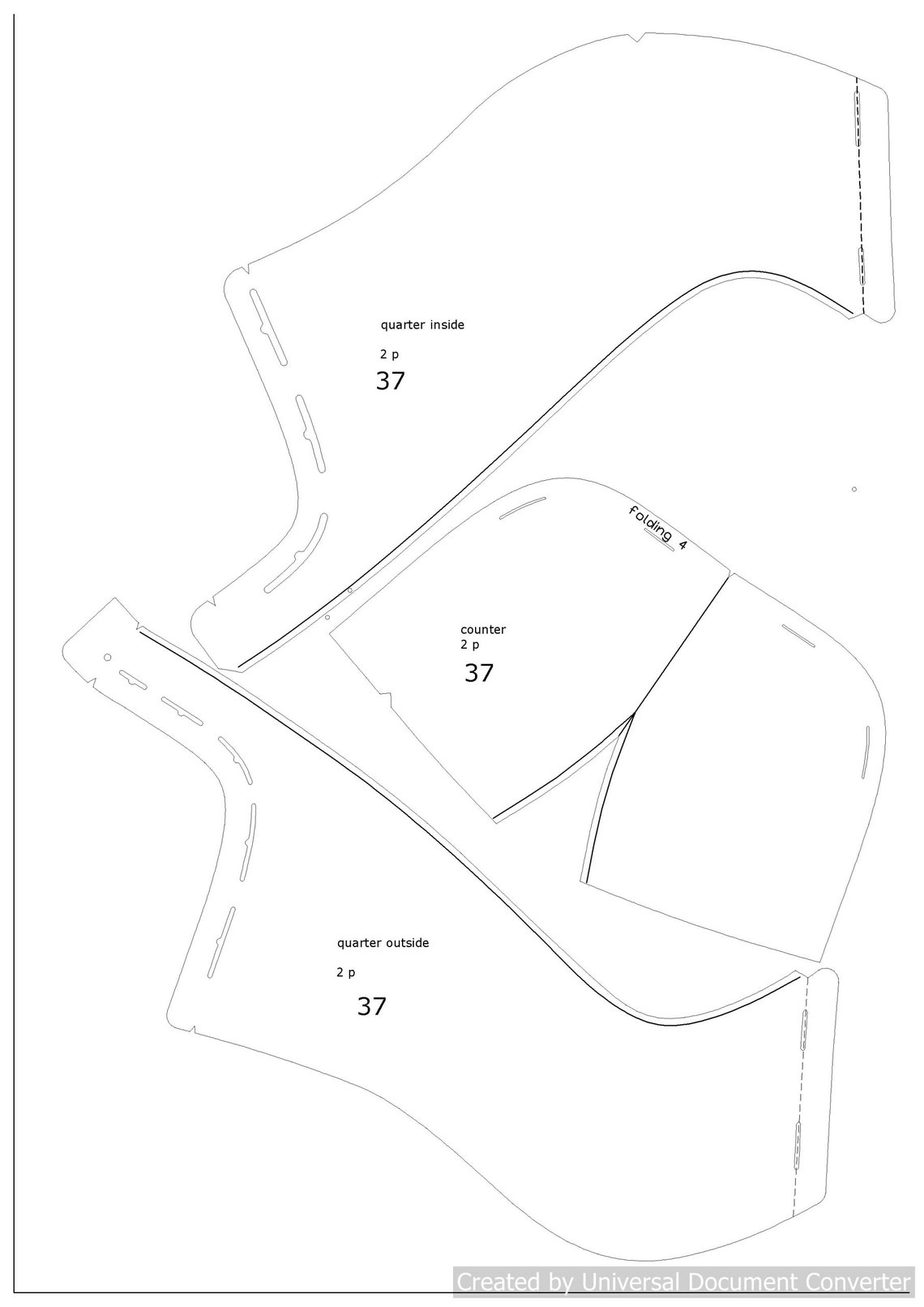 Women Shoes Design PDF Tutorial Guide How to Design Pumps Shoes Court ...