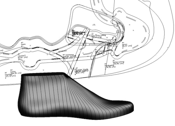 Digital Project Sneakers Making Patterns Shoe Last Size 41.5 - Etsy