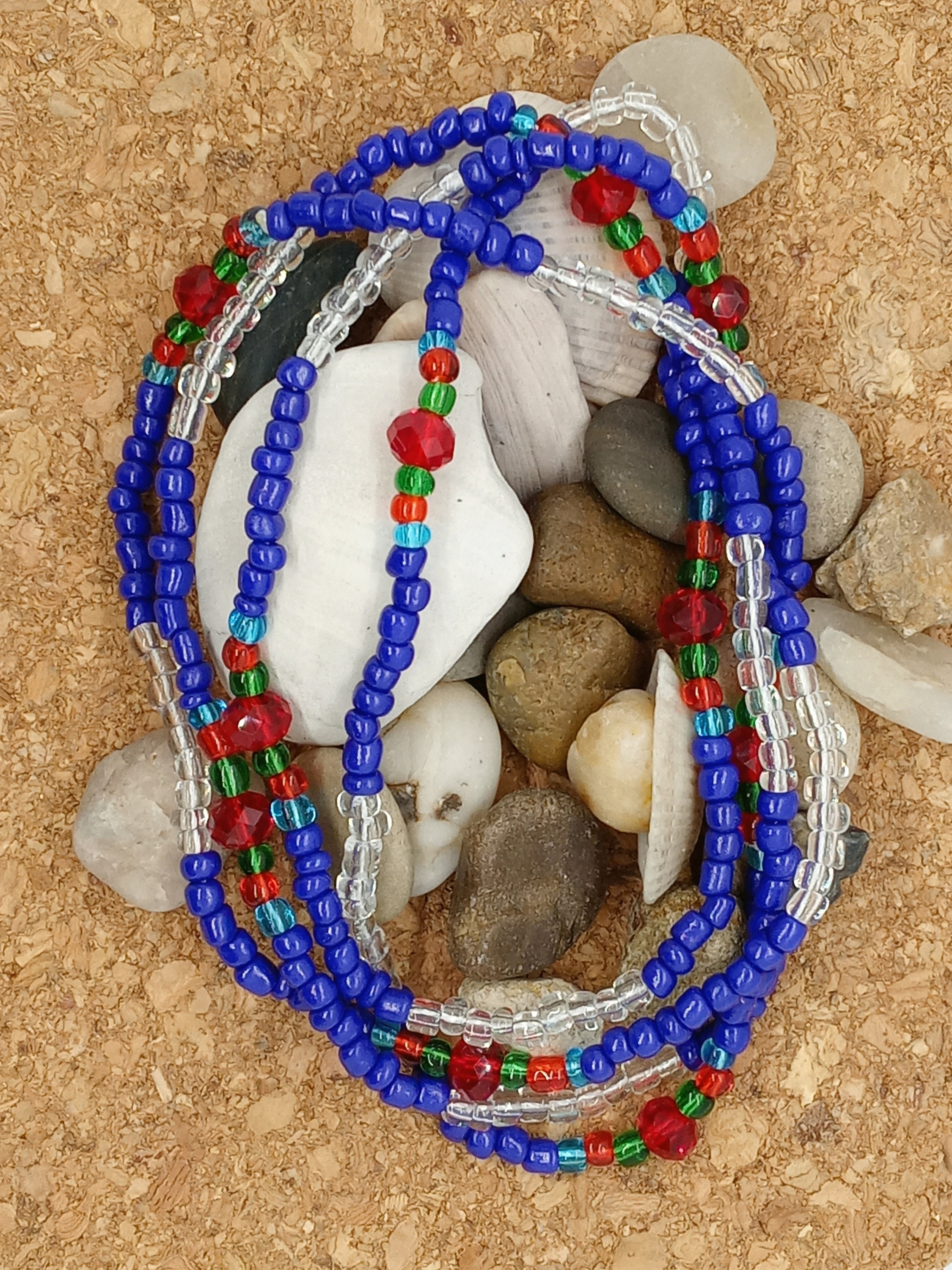 Olokun Beaded Elekes Collares Necklace Orisha Santeria Yoruba - Etsy