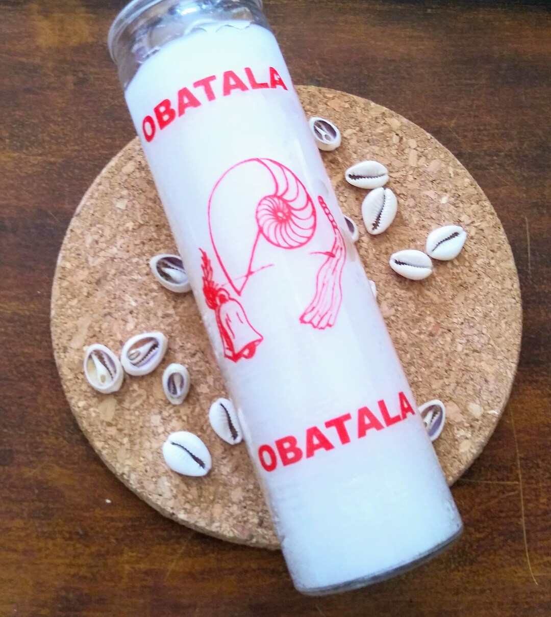 Novena Religious Spiritual Candles for Obatala Orisha Santeria Yoruba ...
