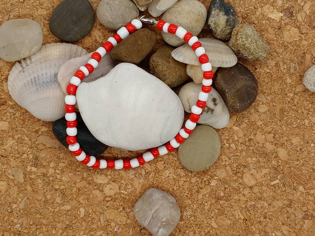 Ide Chango Beaded Bracelet With Clasp | Religious | Spiritual | Orisha ...