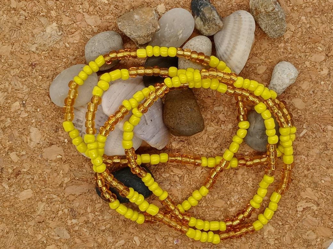 Oschun Beaded Elekes Collares Necklace Ochun Oshun Santeria Yoruba ...