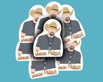Jason Aldean Sticker - Etsy