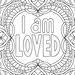 Positive Affirmation Coloring Page, Positivity Quotes, Positive Vibes ...