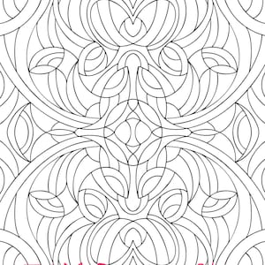 Zentangle Coloring Pages, Printable Coloring, Instant Download ...