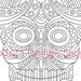Day of the Dead Dia De Los Muertos Sugar Skull Halloween - Etsy