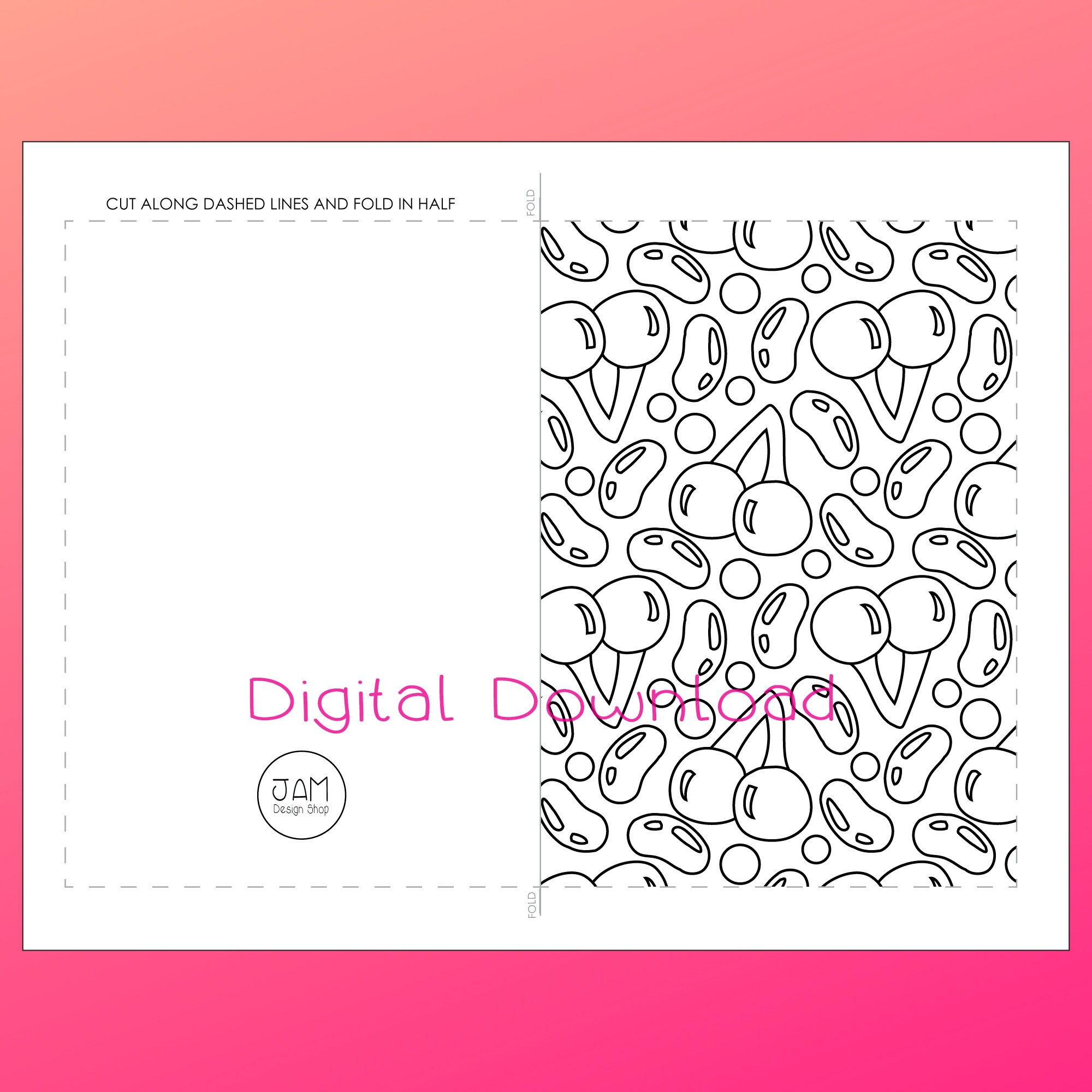 Coloring Cards, Coloring Book Cards, Candy Pattern, Thinking of You ...