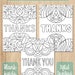 Color Your Own Thank You Cards, Mandala Designs, Coloring Pages ...