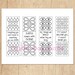 Growth Mindset Bookmarks, Bookmark Set, Printable Bookmarks, Student ...