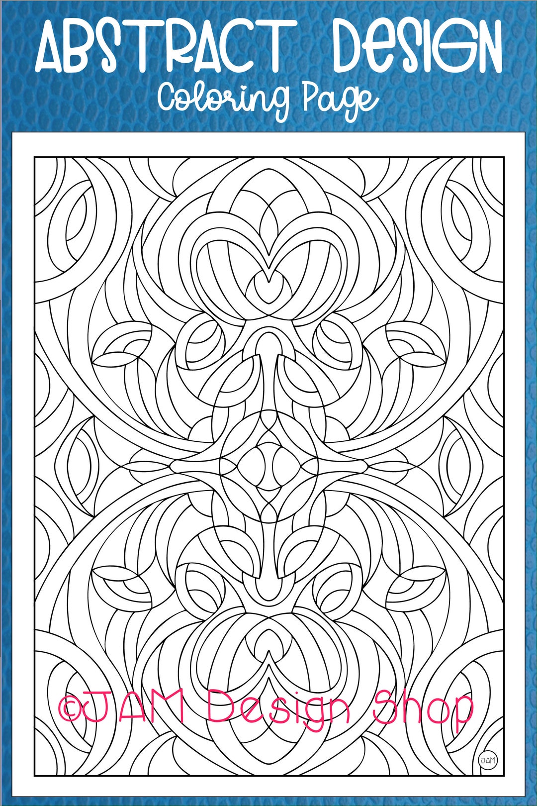 Zentangle Coloring Pages, Printable Coloring, Instant Download ...