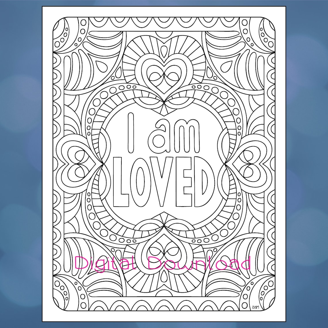 Positive Affirmation Coloring Pages, Positivity Quotes, Positive Vibes ...