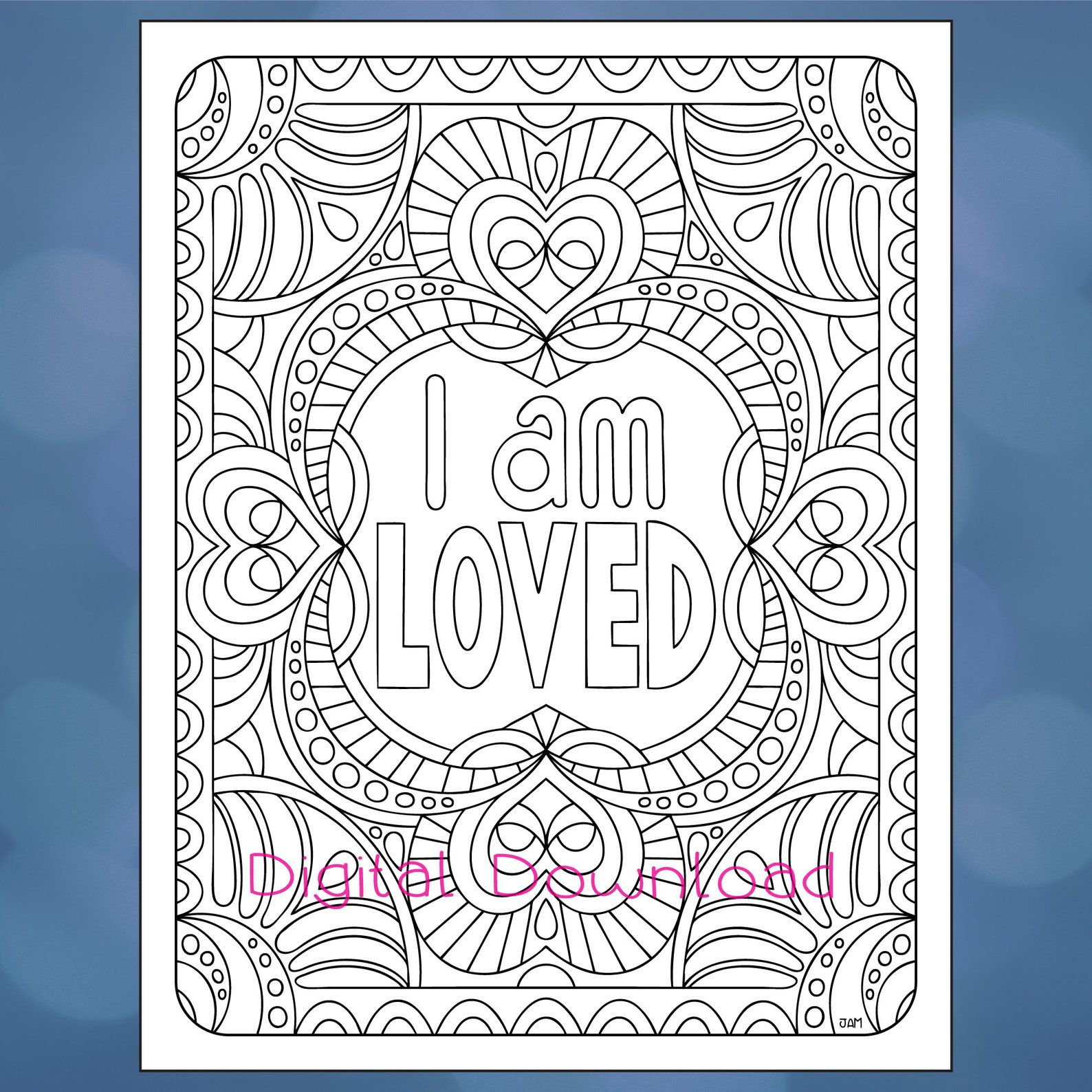 Positive Affirmation Coloring Pages, Positivity Quotes, Positive Vibes ...
