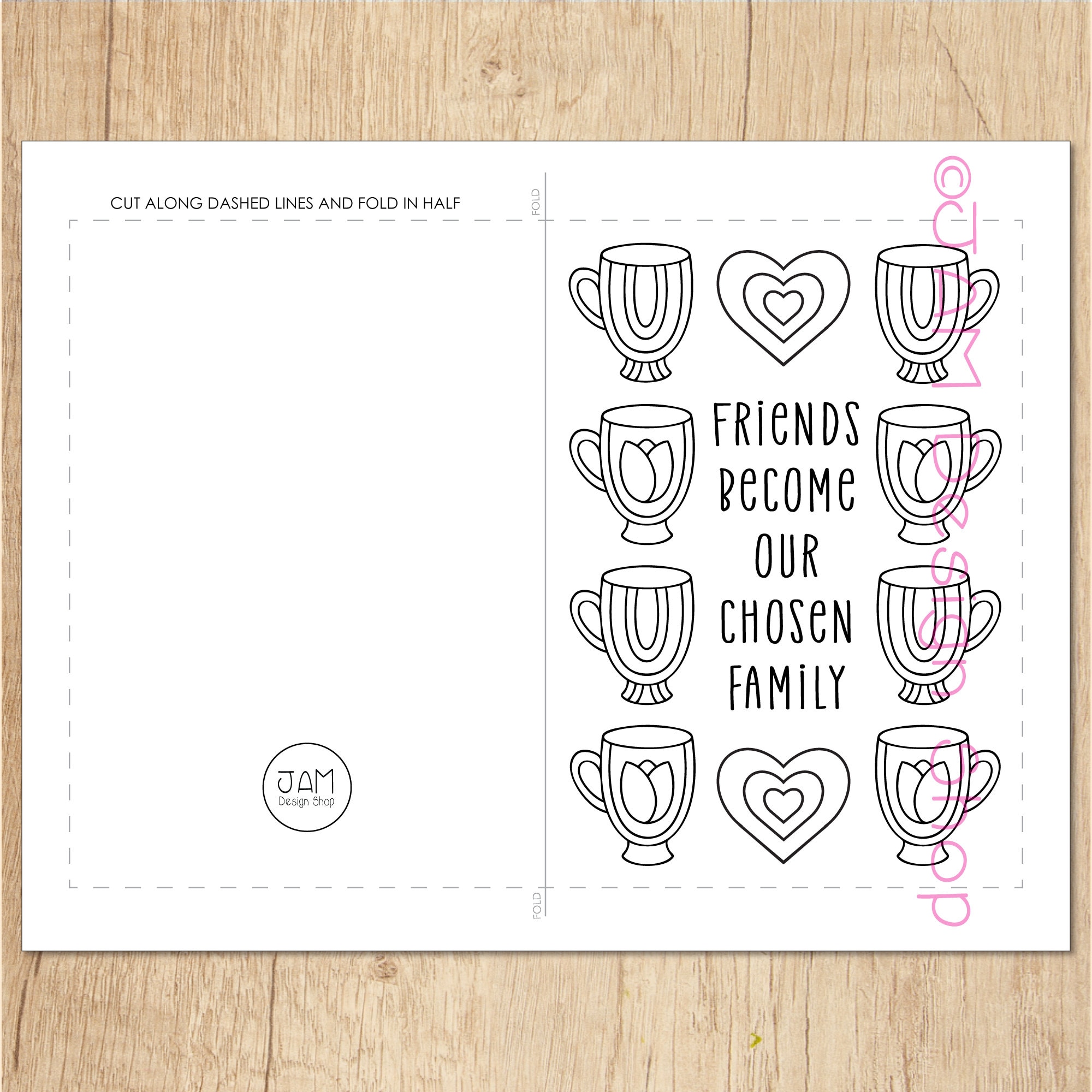 Friendship Cards, Best Friend Gift, Friendship Quotes, Coloring Cards ...