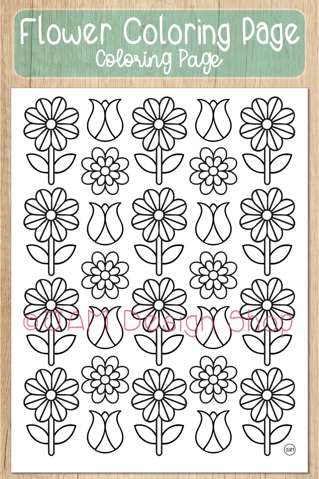 Floral Coloring Pages, Flower Pattern, Flower Power, Adult Coloring ...