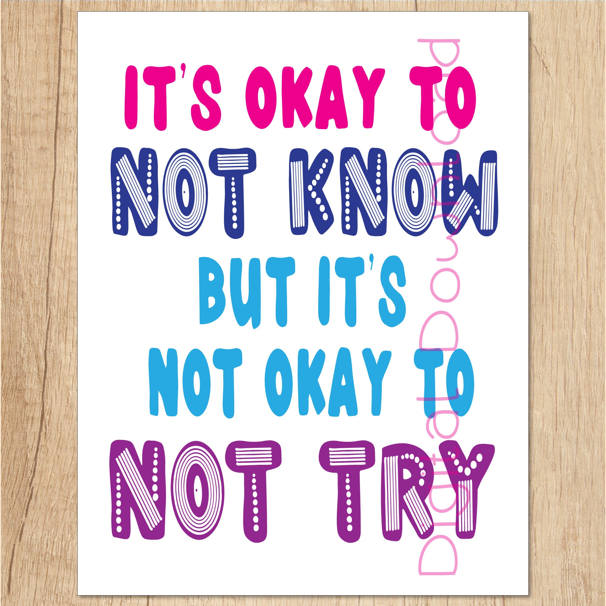 Growth Mindset Posters Classroom Posters Classroom Decor - Etsy