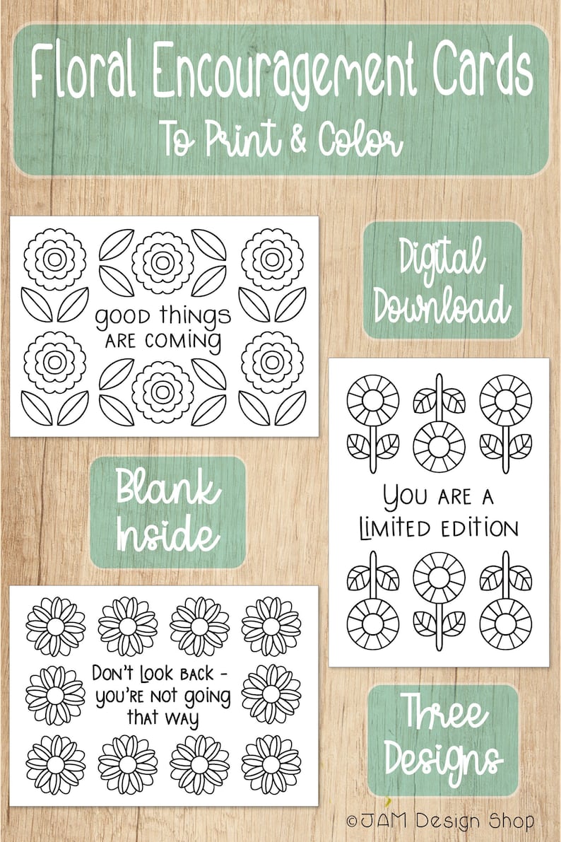 Encouragement Cards, Encouragement Gift, Motivational Quotes, Coloring ...