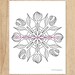 Coloring Page, Mandala Design, Ocean Mandala, Shell Mandala, Coloring ...