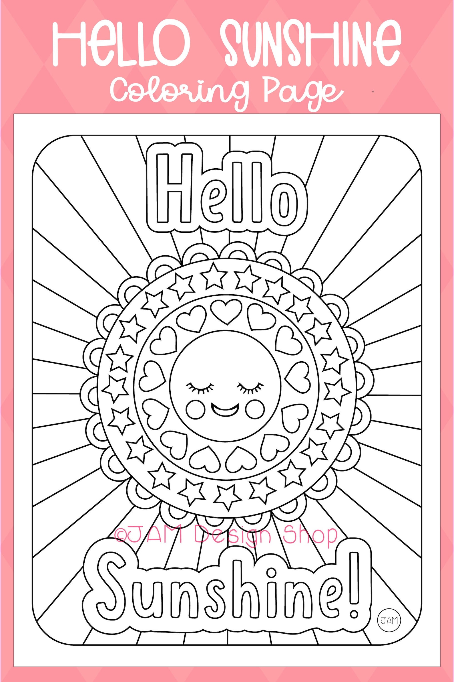 Positive Vibes Coloring Page, Positivity Quotes, Cute Saying, Party ...