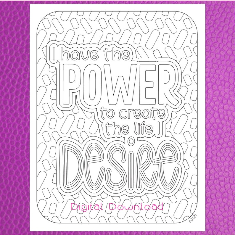 Printable Coloring Pages, Female Empowerment, Stress Relief, Floral ...