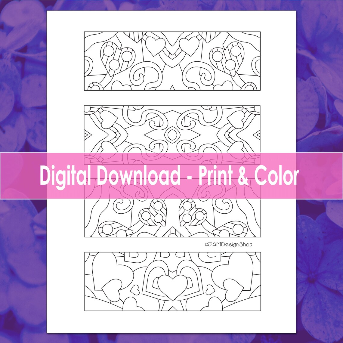 Coloring Bookmarks, Bookmark Set, Bookmarks for Women, Bookmarkers Set ...