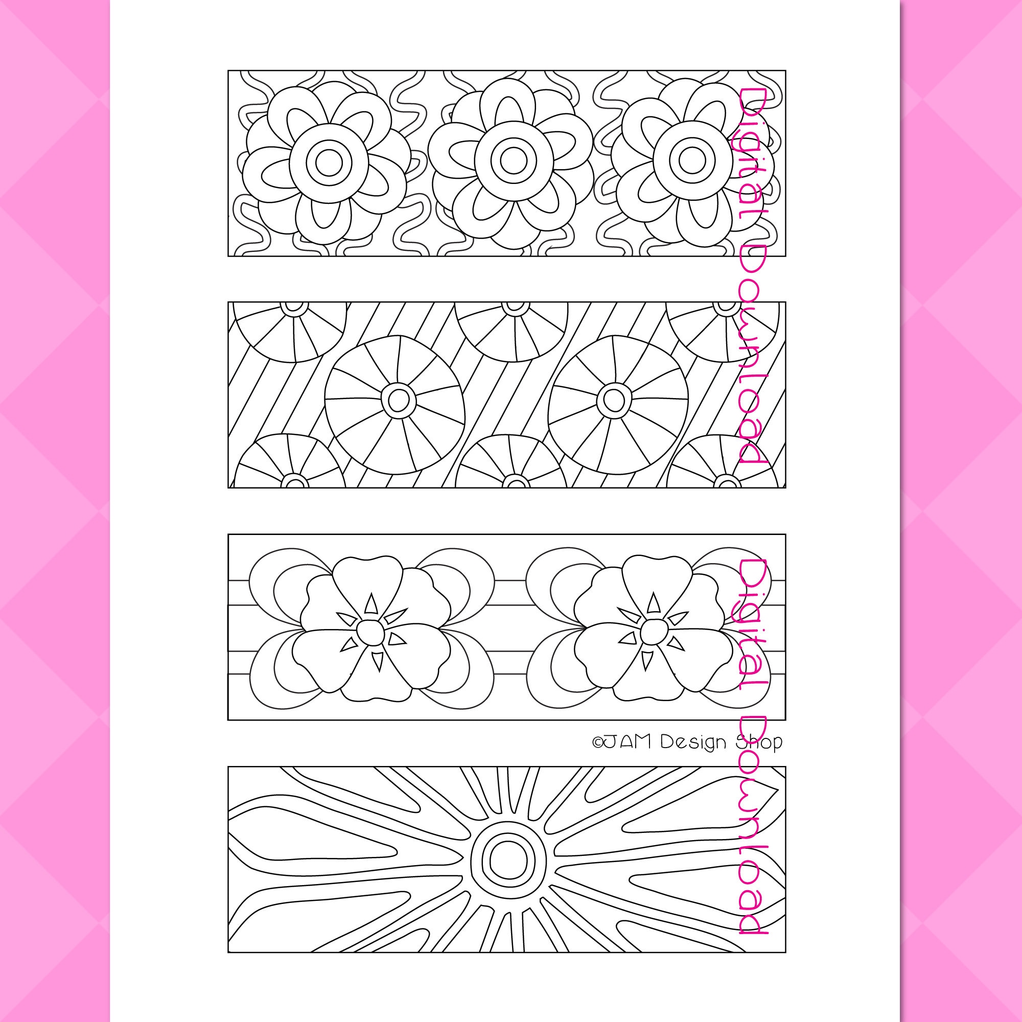 Coloring Bookmarks, Bookmark Set, Bookmarks for Women, Bookmarkers Set ...