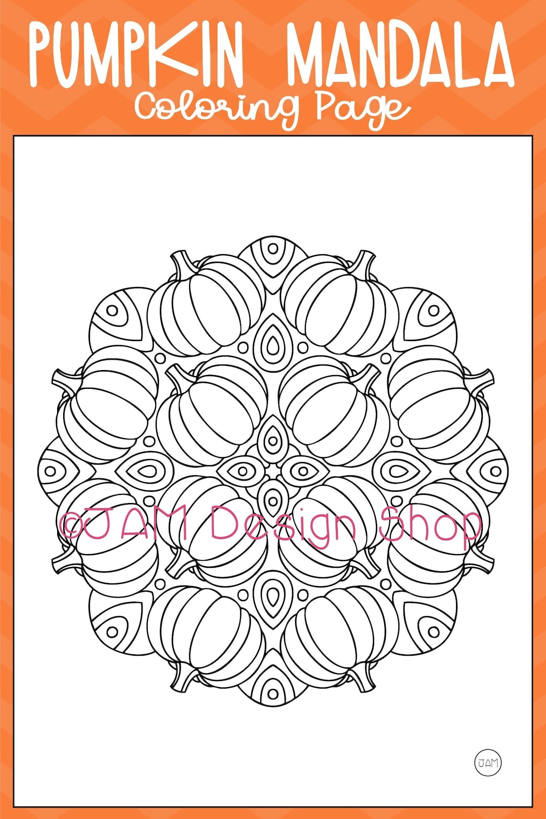 Pumpkin Mandala, Mandala Coloring Page, Fall Activities, Holiday Party ...