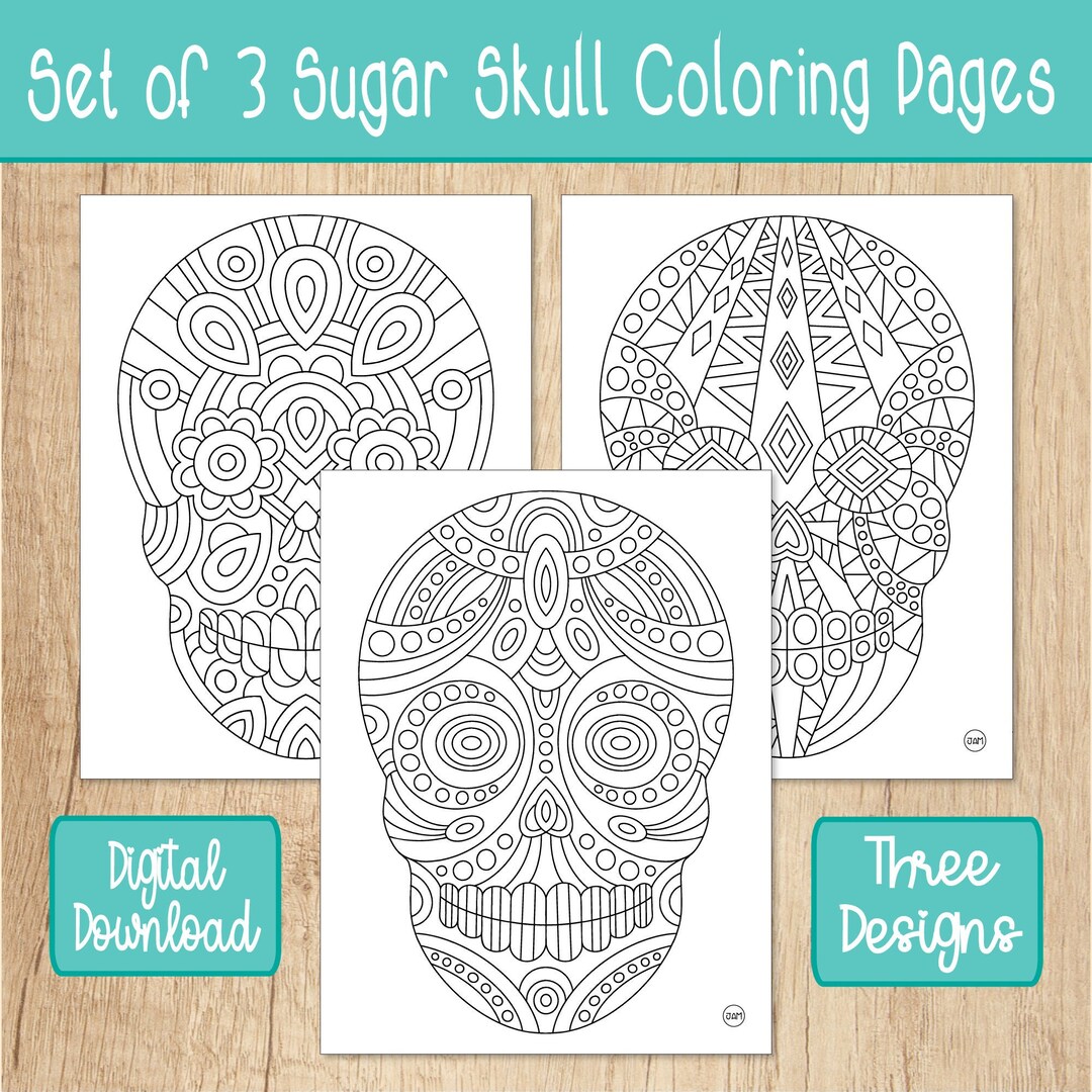 Day of the Dead, Dia De Los Muertos, Sugar Skulls, Halloween Party ...