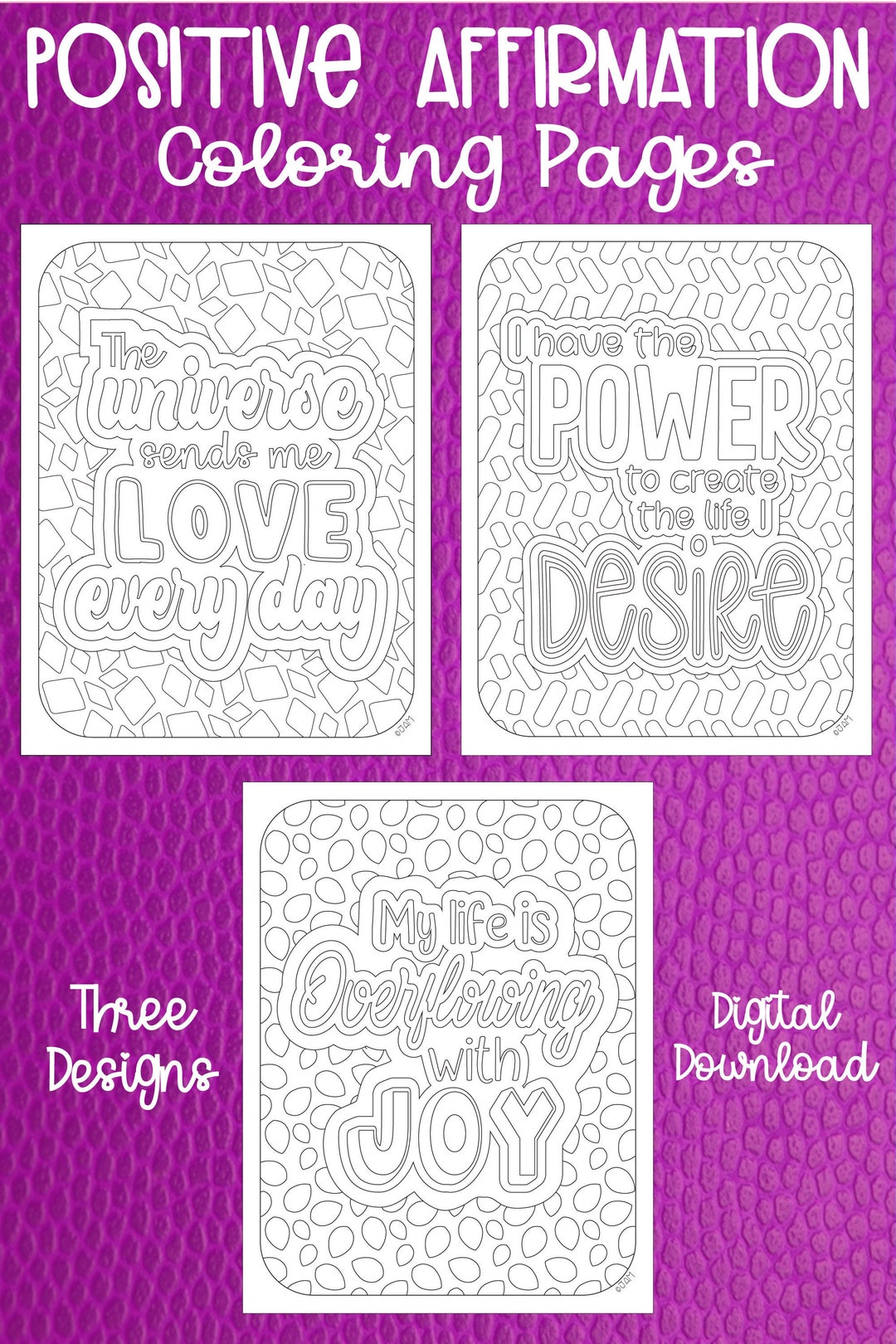 Printable Coloring Pages, Female Empowerment, Stress Relief, Floral ...
