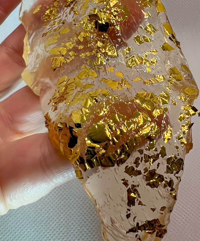 Golden Champagne Toast Slime Kit Celebration Scented With Gold Leaf ...