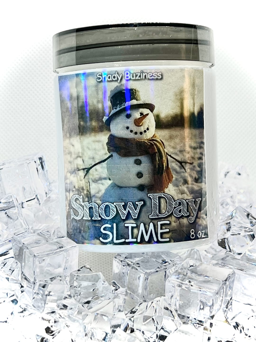 Snow Day Slime Kit: Melting Snowman Slime Kit Peppermint Scented Sunny ...