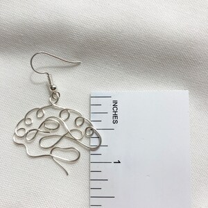 Wire Brain Earrings - Etsy