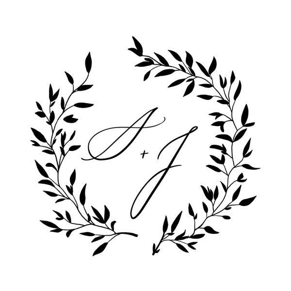 Wedding Logo Design - Etsy