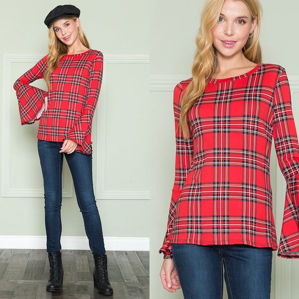 Long Bell Sleeve - Etsy