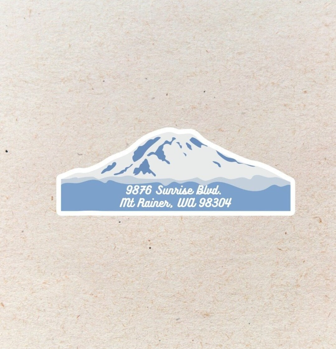 Custom Mt Rainer Labels - Etsy