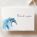 EDITABLE | Ocean Thank You Card Template, 0012AA - Etsy