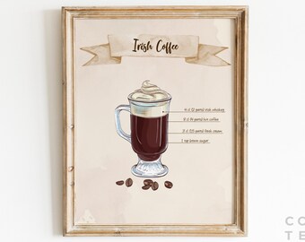 Irish Coffee Sign - Etsy