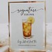 EDITABLE | Long Island Iced Tea Bar Sign Template, 0042AA - Etsy
