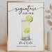 EDITABLE | Ranch Water Bar Sign Template, 0042AA - Etsy