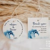 EDITABLE Mountain Favor Tag Template, 0018AA - Etsy