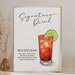 EDITABLE Michelada Bar Sign Template, 0042AA - Etsy