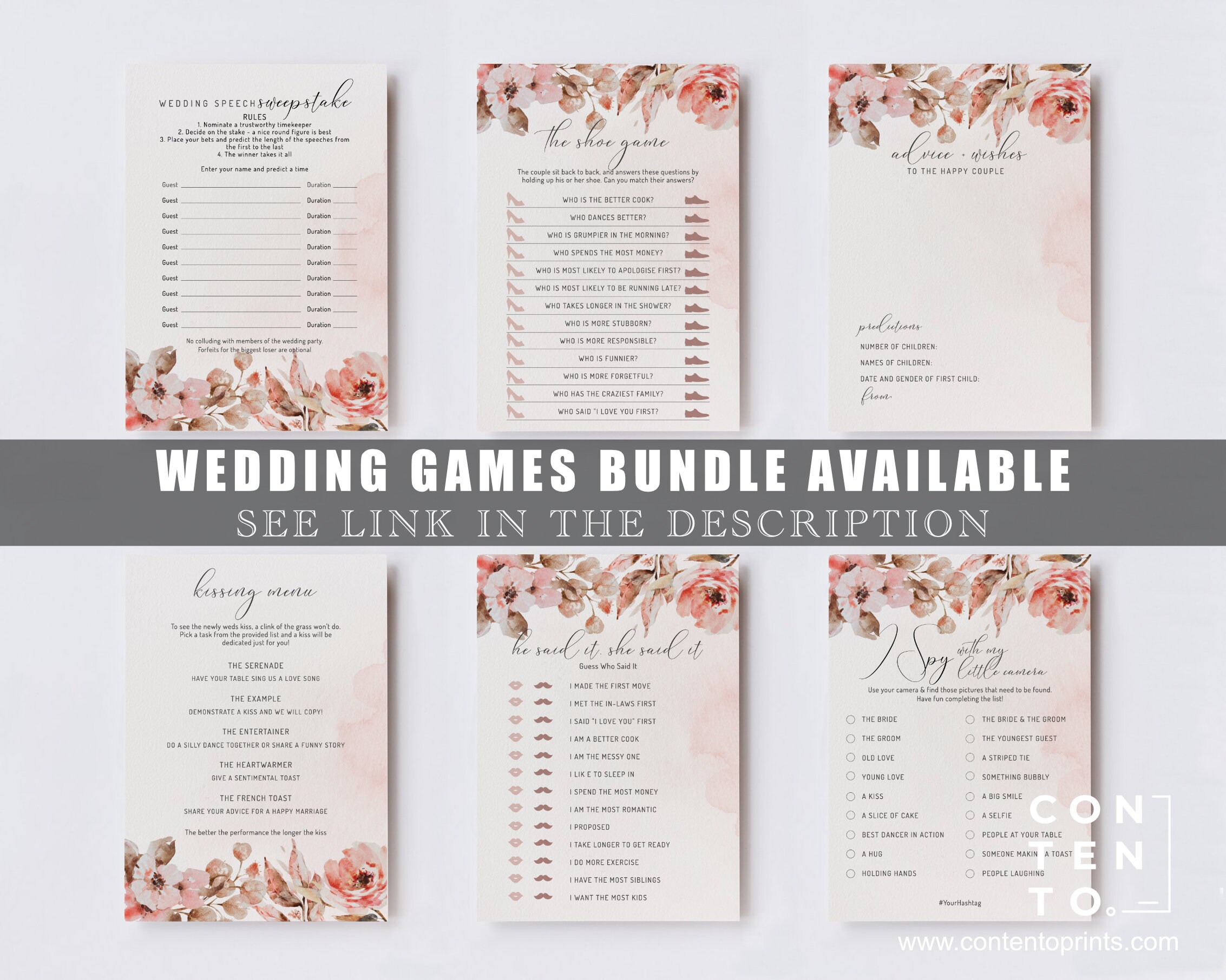 EDITABLE Find Someone Who Bingo Template, Floral Game, 0025AA - Etsy