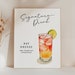 EDITABLE | Bay Breeze Bar Sign Template, 0042AA - Etsy